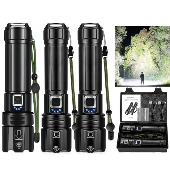 LumenX Pro™ - Lanterna Tática com 20.000 Lúmens – achatudostore